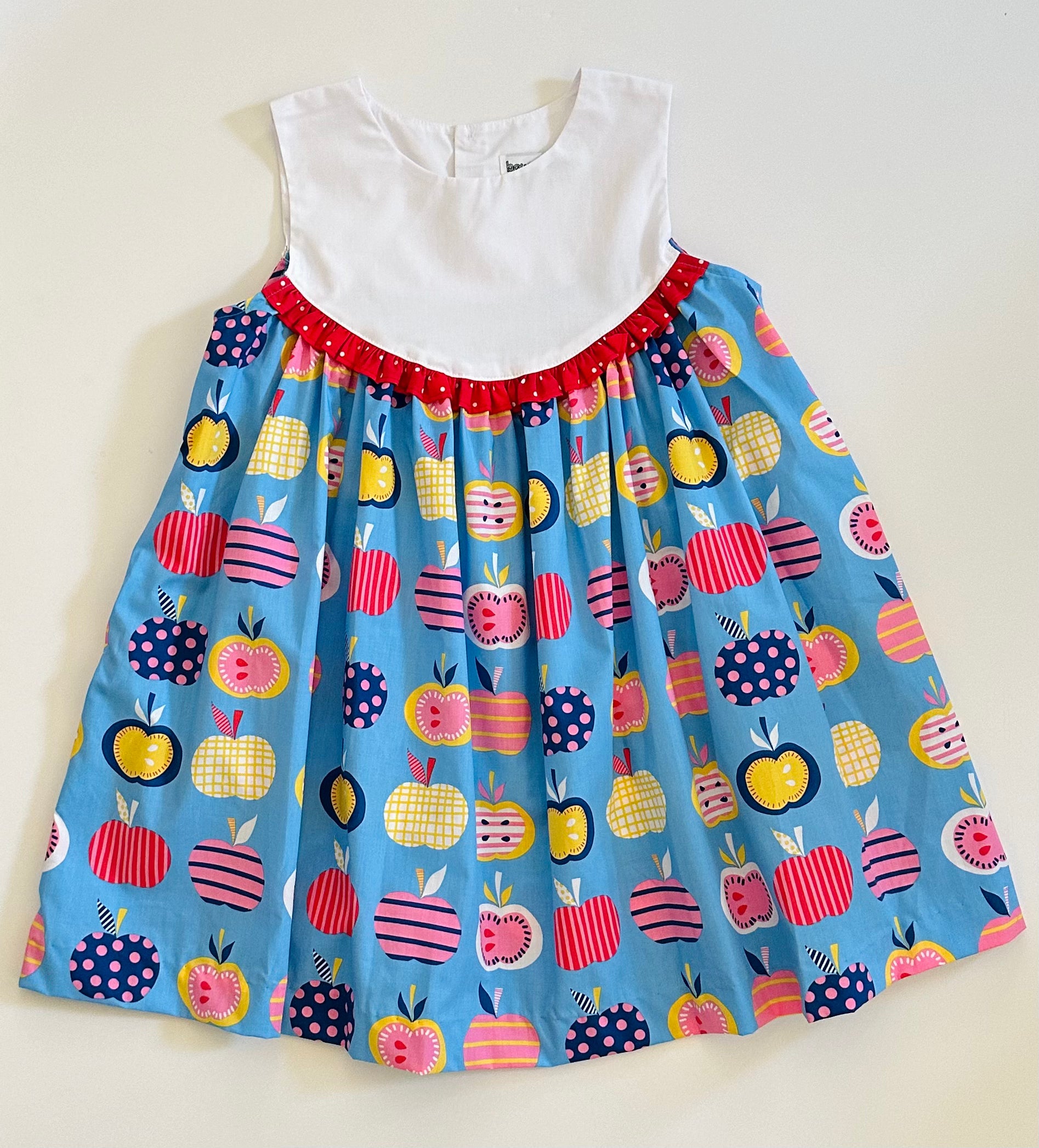 EMMY DRESS--Artsy Apples – Bayou Blanks